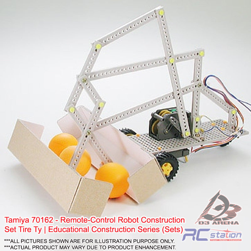 Tamiya STEM #70162 - Remote-Control Robot Construction Set Tire Ty | E – RC Station & D3 Arena ...
