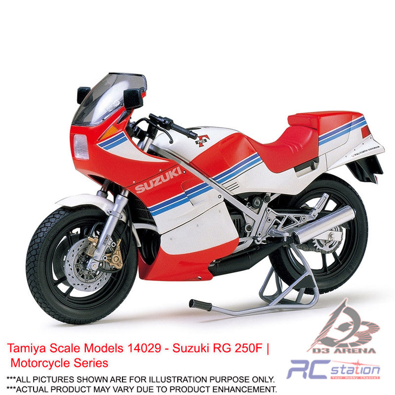 Tamiya #14029 - Suzuki RG 250F | Motorcycle Series – RC Station & D3 Arena, Malaysia (wholesale ...