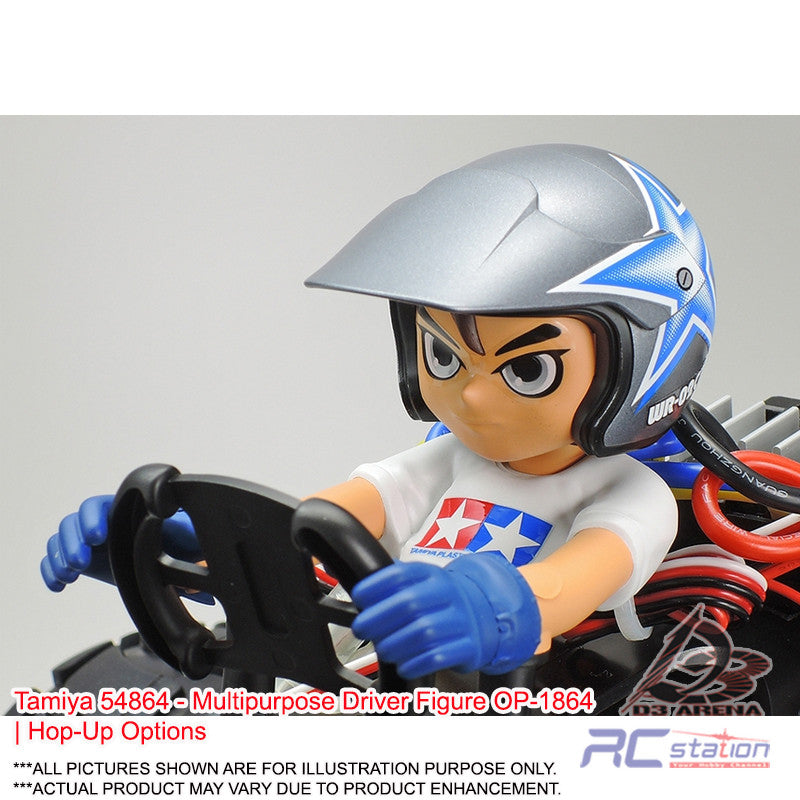 Tamiya #54864 - Multipurpose Driver Figure OP-1864 | Hop-Up Options ...