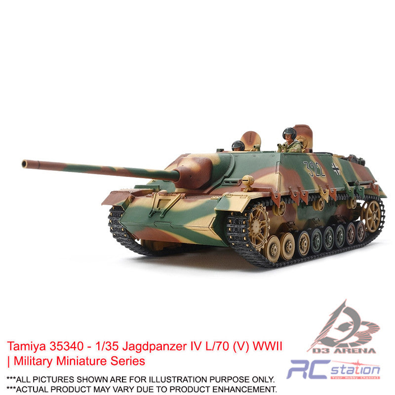 Tamiya #35340 - 1/35 Jagdpanzer IV L/70 (V) WWII | Military Miniature ...