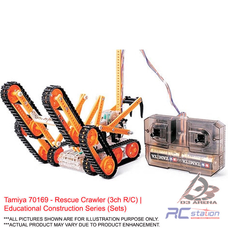 Tamiya STEM #70169 - Rescue Crawler (3ch R/C) | Educational Constructi ...
