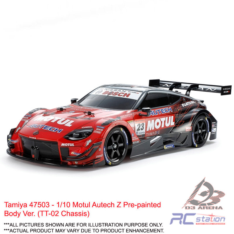 Tamiya TT02 #TT02 47503 - 1/10 Motul Autech Z Pre-painted Body Ver. (T ...