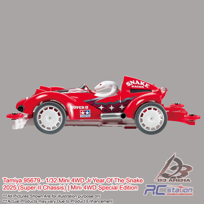 Tamiya 95679 - 1/32 Mini 4WD Jr Year Of The Snake 2025 (Super-II Chass ...
