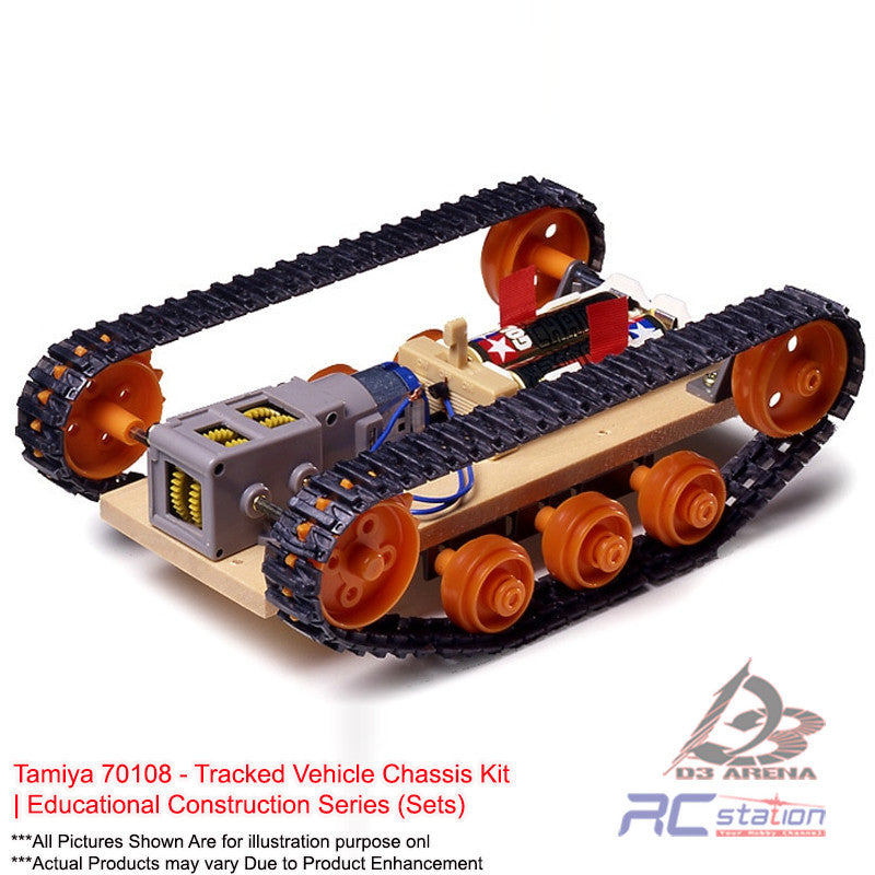 Tamiya #70108 - Tracked Vehicle Chassis Kit | Educational Construction ...