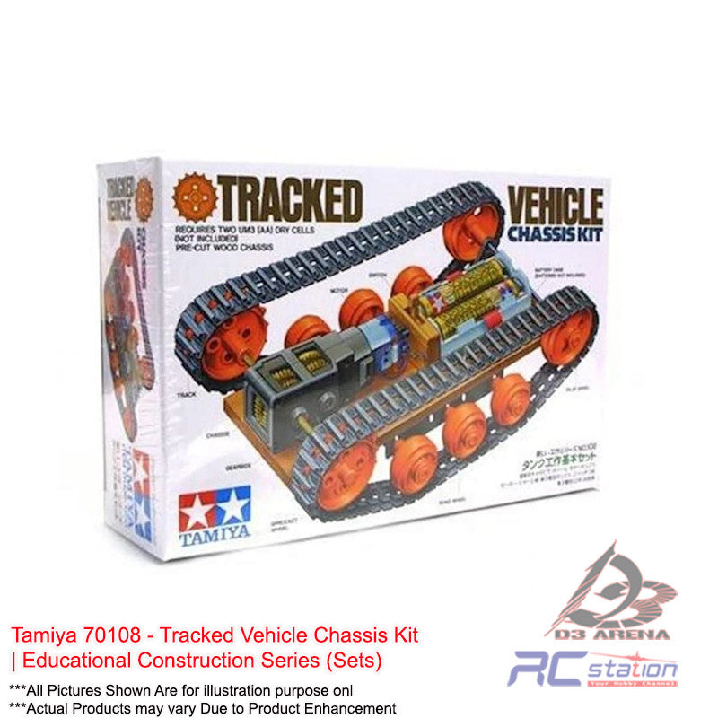 Tamiya #70108 - Tracked Vehicle Chassis Kit | Educational Construction ...