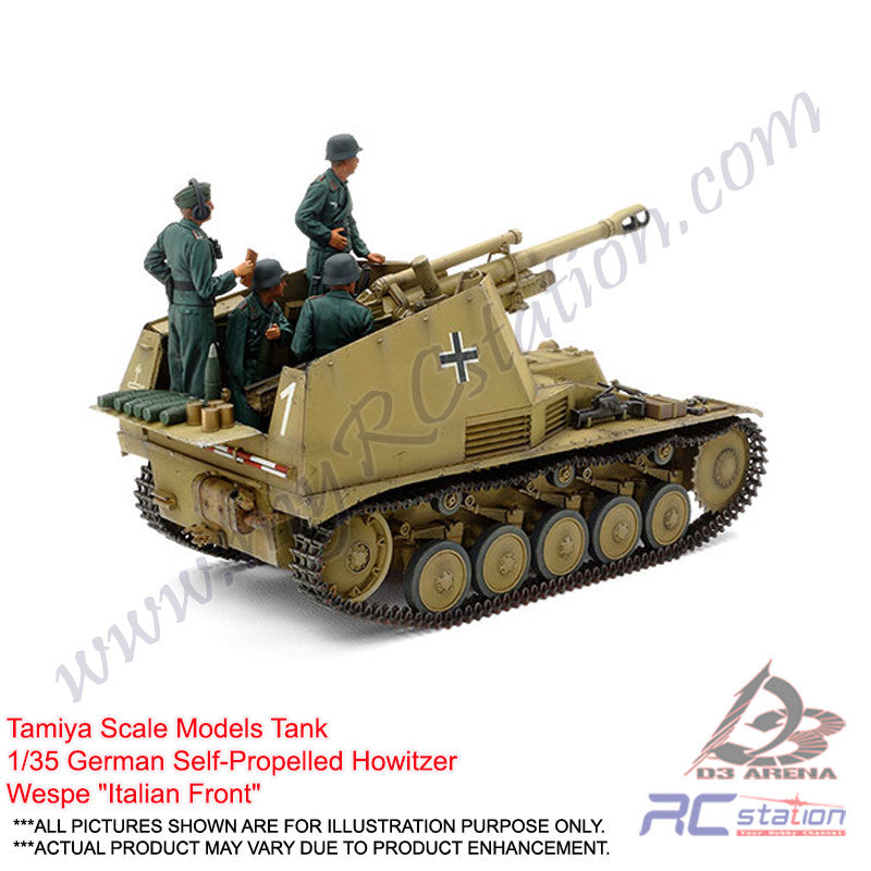 Tamiya Scale Models Tank #35358 - 1/35 German Self-Propelled Howitzer ...