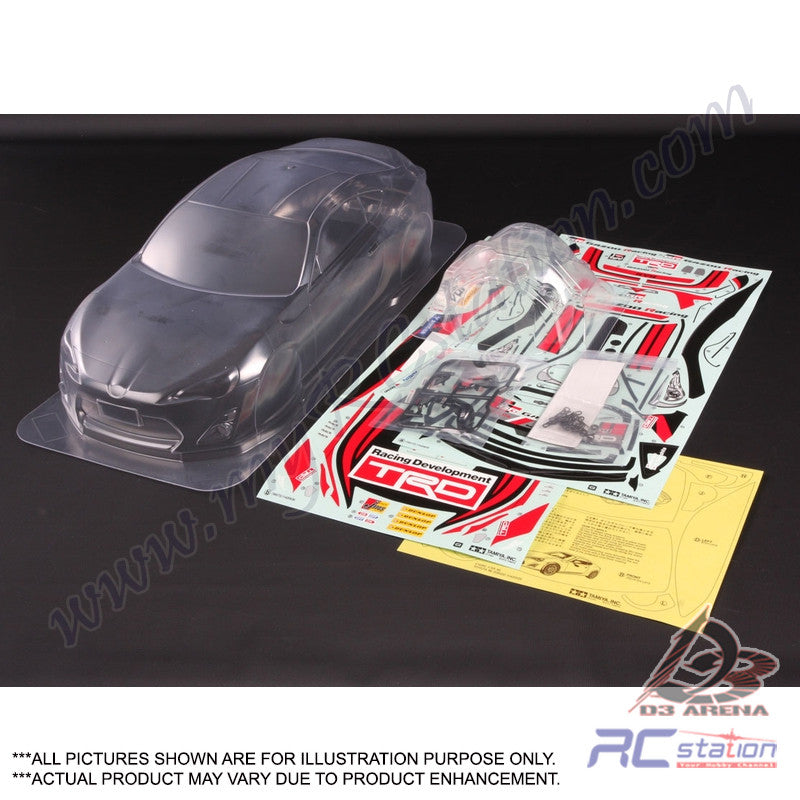 Tamiya Body Shell #51541 - Tamiya 1/10 SP.1541 GAZOO Racing TRD 86 Spa ...