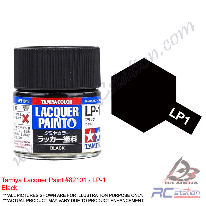 Tamiya Lacquer Paint LP-1 Black [82101] – RC Station & D3 Arena ...