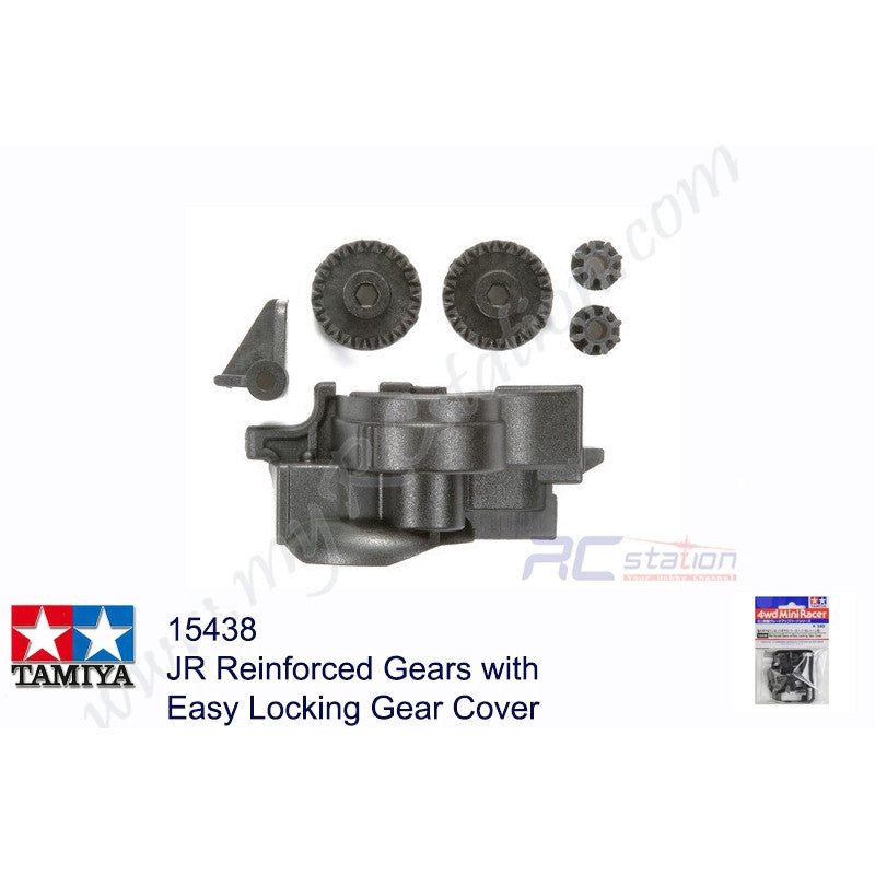 Tamiya #15438 - JR Reinforced Gears with Easy Locking Gear Cover[15438 ...