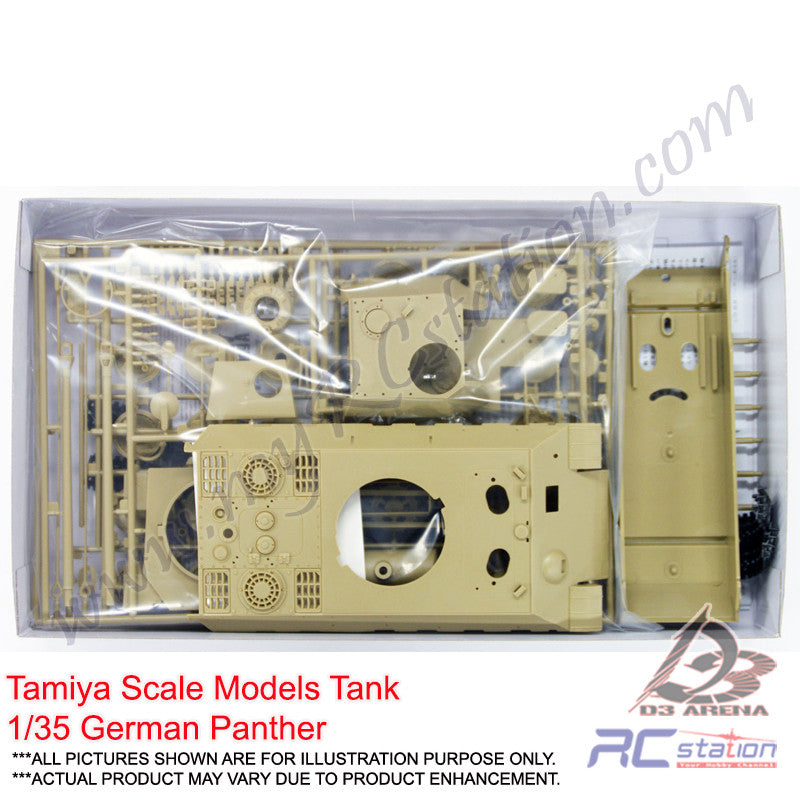 Tamiya Scale Models Tank #35065 - 1/35 German Panther [35065] – RC ...