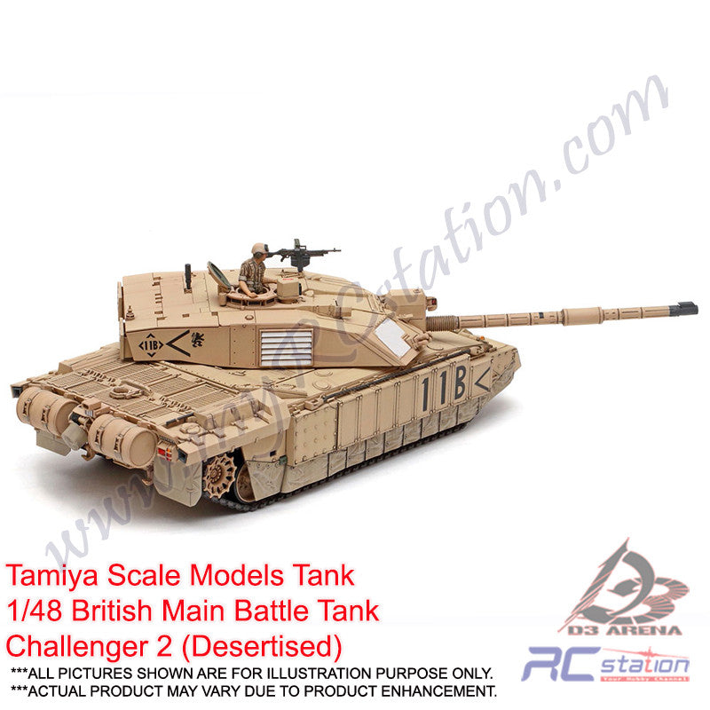 Tamiya Scale Models Tank #32601 - 1/48 British Main Battle Tank Challe ...