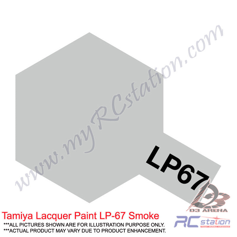 Tamiya Lacquer Paint LP-67 Smoke [82167] – RC Station & D3 Arena ...